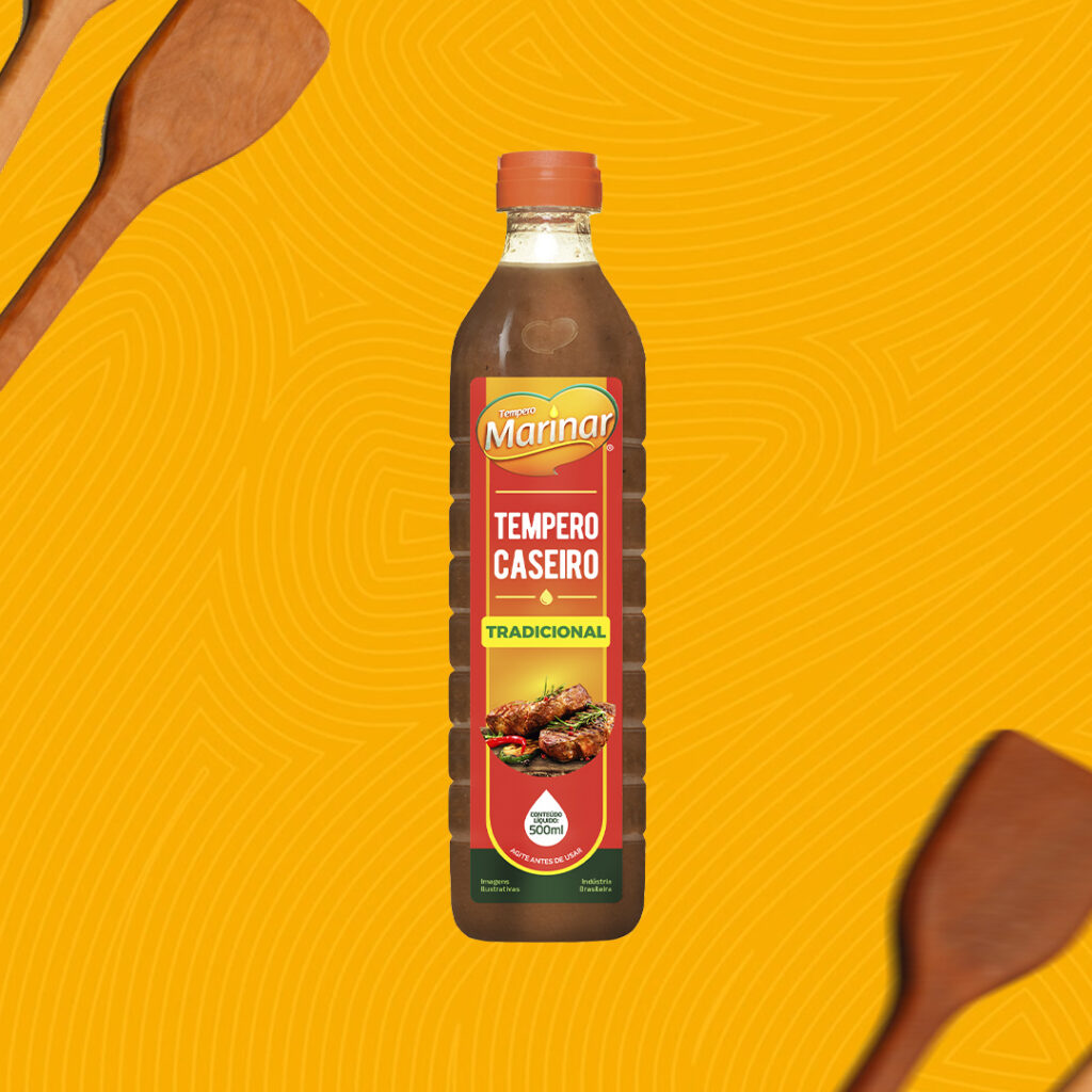 Tempero Caseiro – Tradicional 500ml – Tempero Marinar