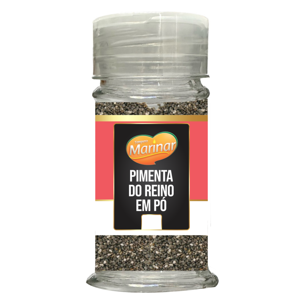 Pimenta do Reino em Pó 30g – Tempero Marinar